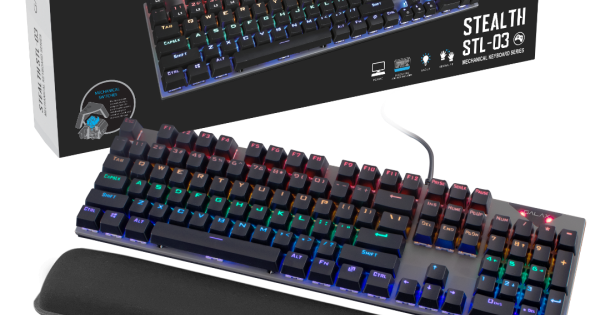 GALAX Gaming Keyboard (STL-03) Blue switch - KGS0314T1MR1BBK0