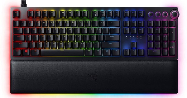 Razer Huntsman V2 Analog Gaming Keyboard: Razer Analog Optical Switches ...