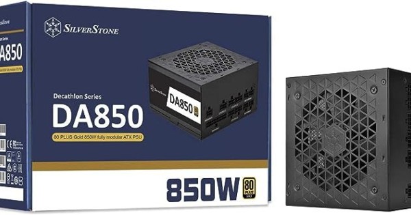 SilverStone Technology 80 Plus Gold 850W Fully Modular ATX Power Supply ...